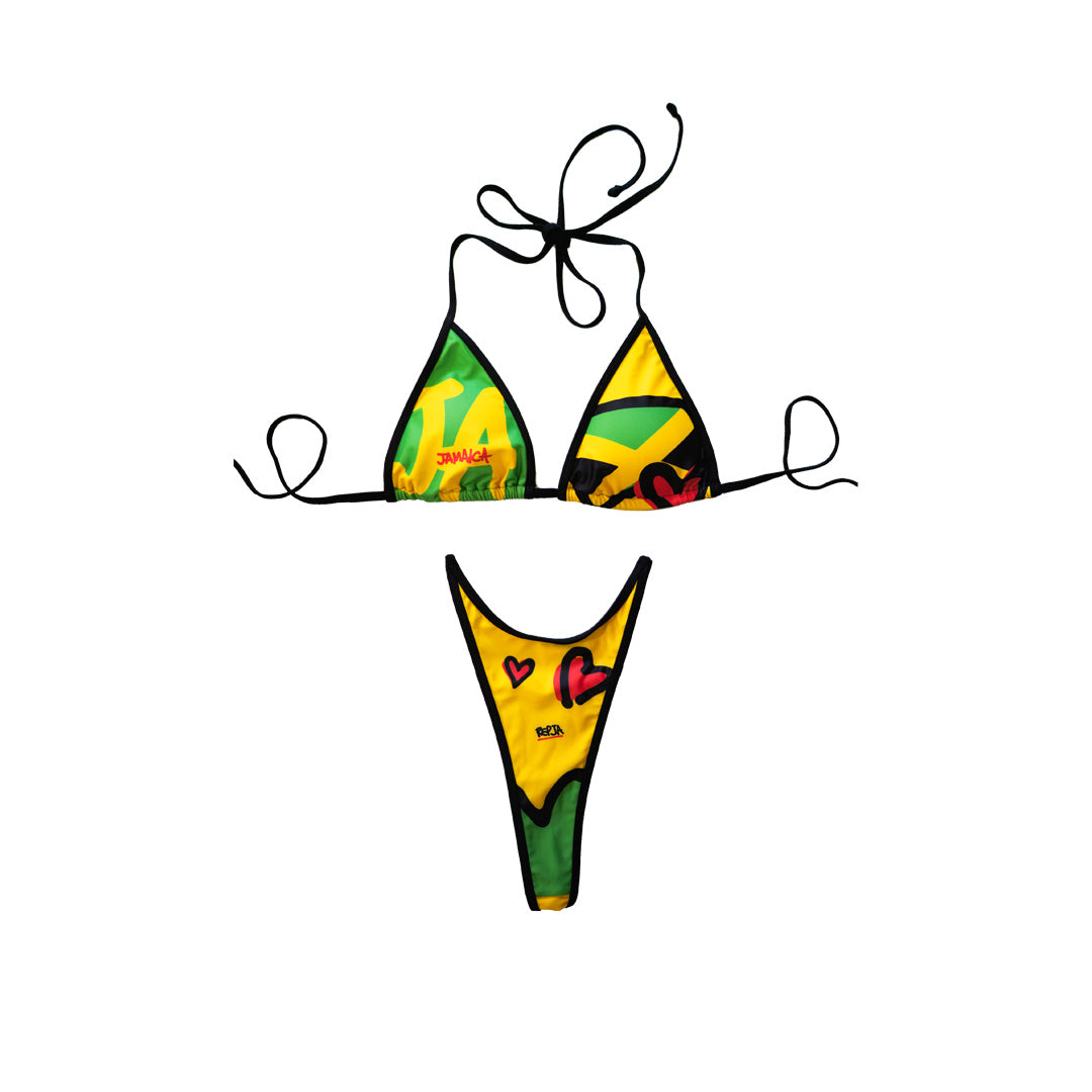 Jamaica Love Bikini (Thong Set) – RepJA